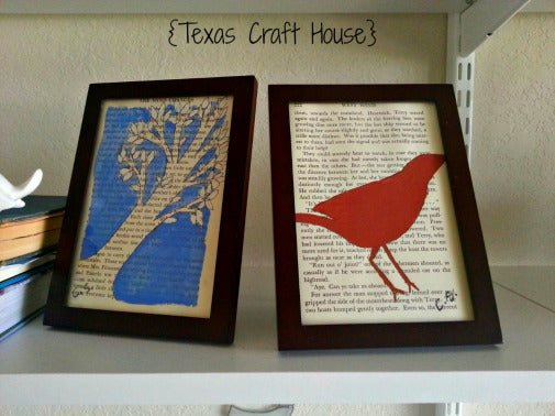 Painting Your Own Book Pages – Texas Craft House